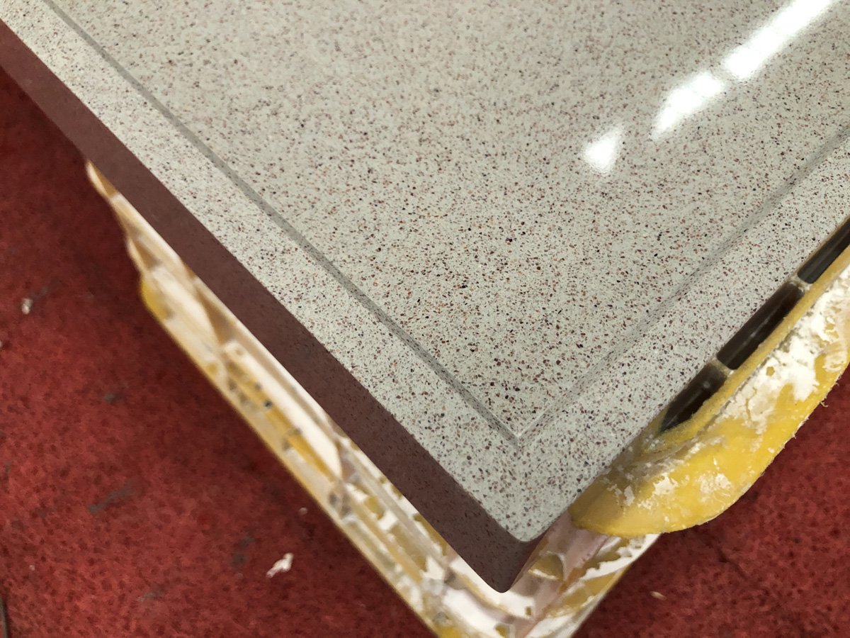 Grey Quartz Kitchen Countertops - Loong Stone